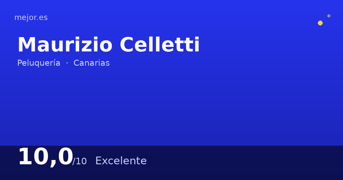 Maurizio Celletti de Las Palmas de Gran Canaria (Las Palmas) - Mejor.es